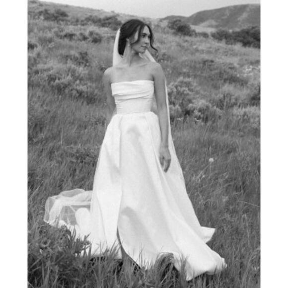 Sarah Seven | Dresses | Sarah Seven Agatha Dress 4 White | Poshmark